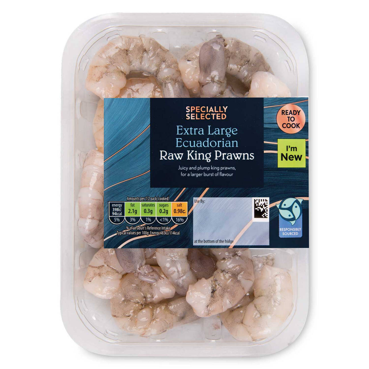 Extra Large Ecuadorian Raw King Prawns | ALDI UK